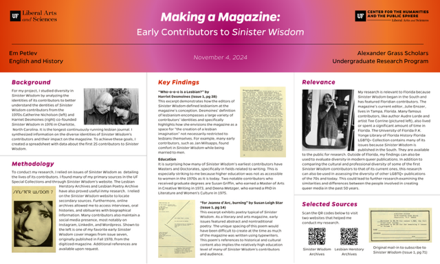 Bailey's blog | Sinister Wisdom